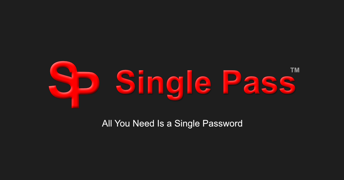 Single Pass